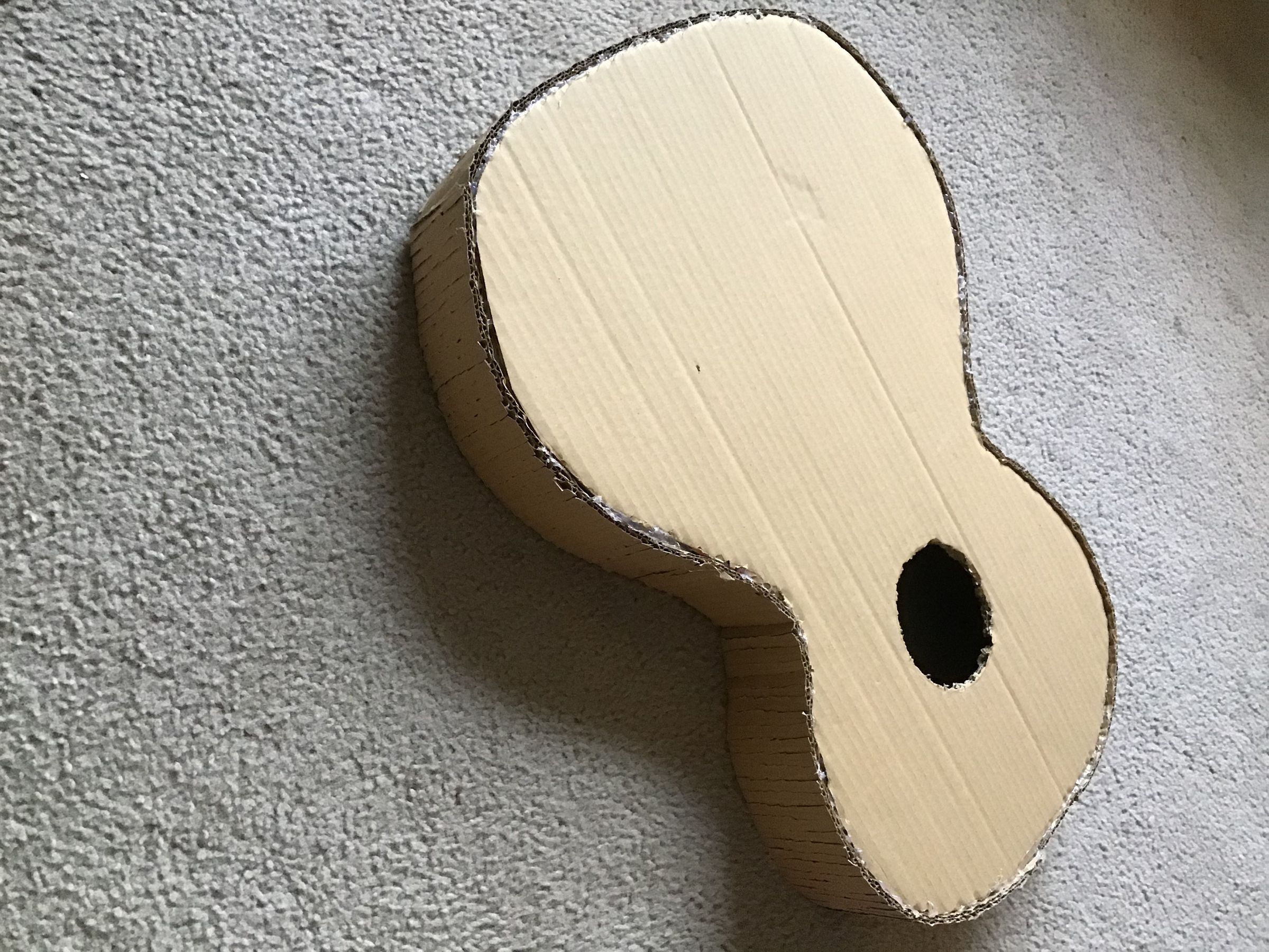 Homemade Cardboard Electric Guitar : 13 Steps (with Pictures ...