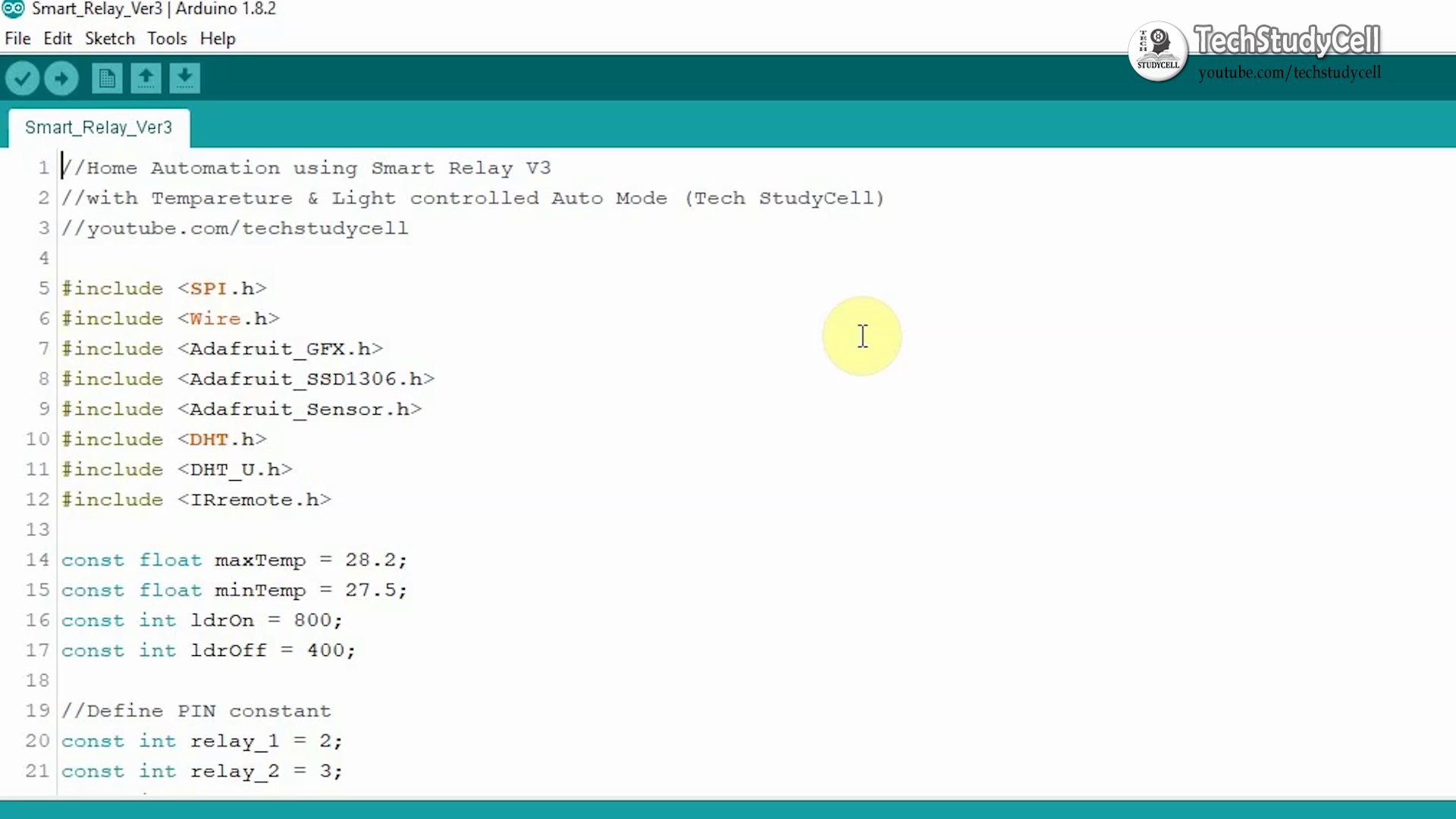 How To Make Smart Home Using Arduino Control Relay Module Trybotics 5088