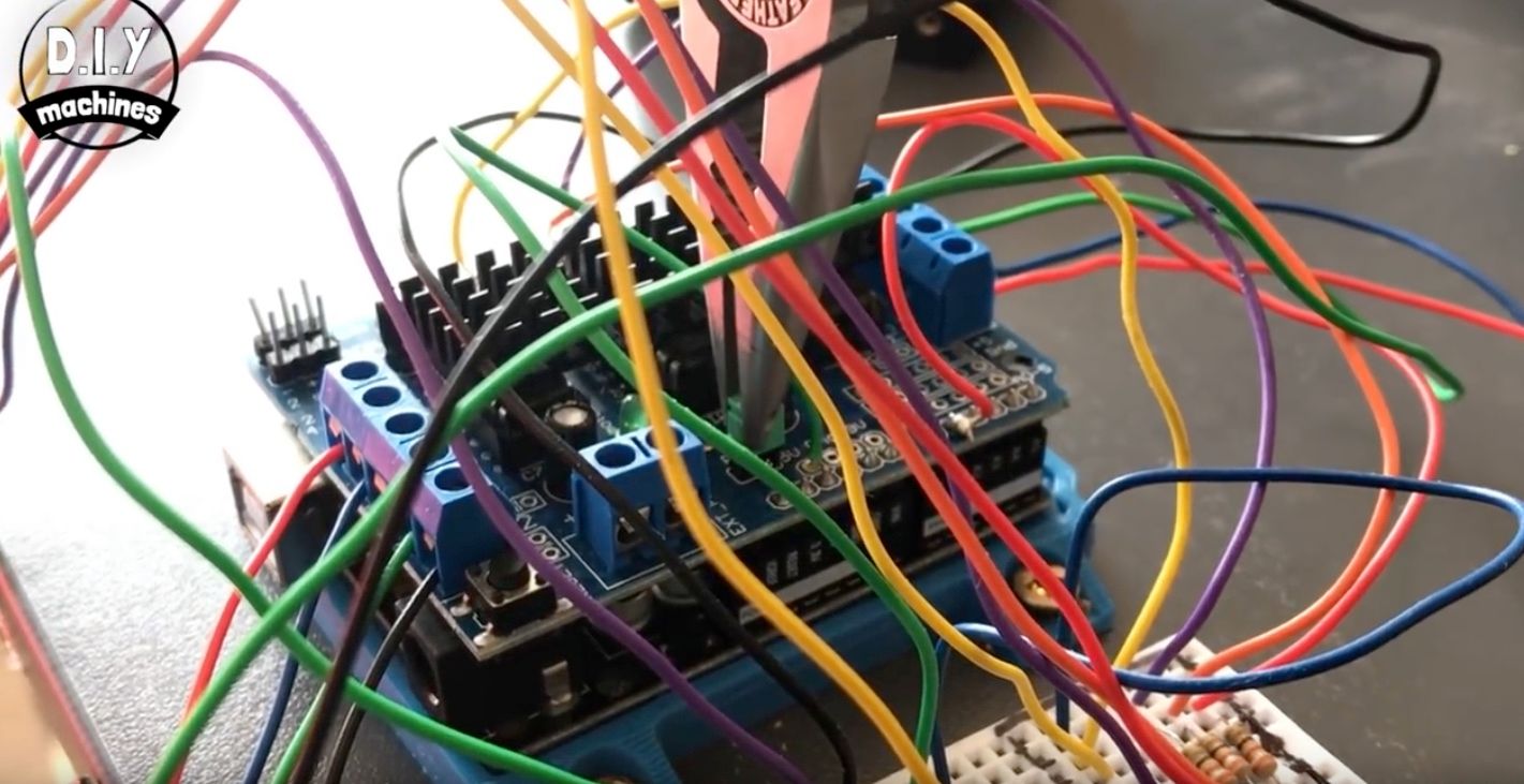 Arduino Robotic Bartender - 3D Printable & Bluetooth : 32 Steps (with ...