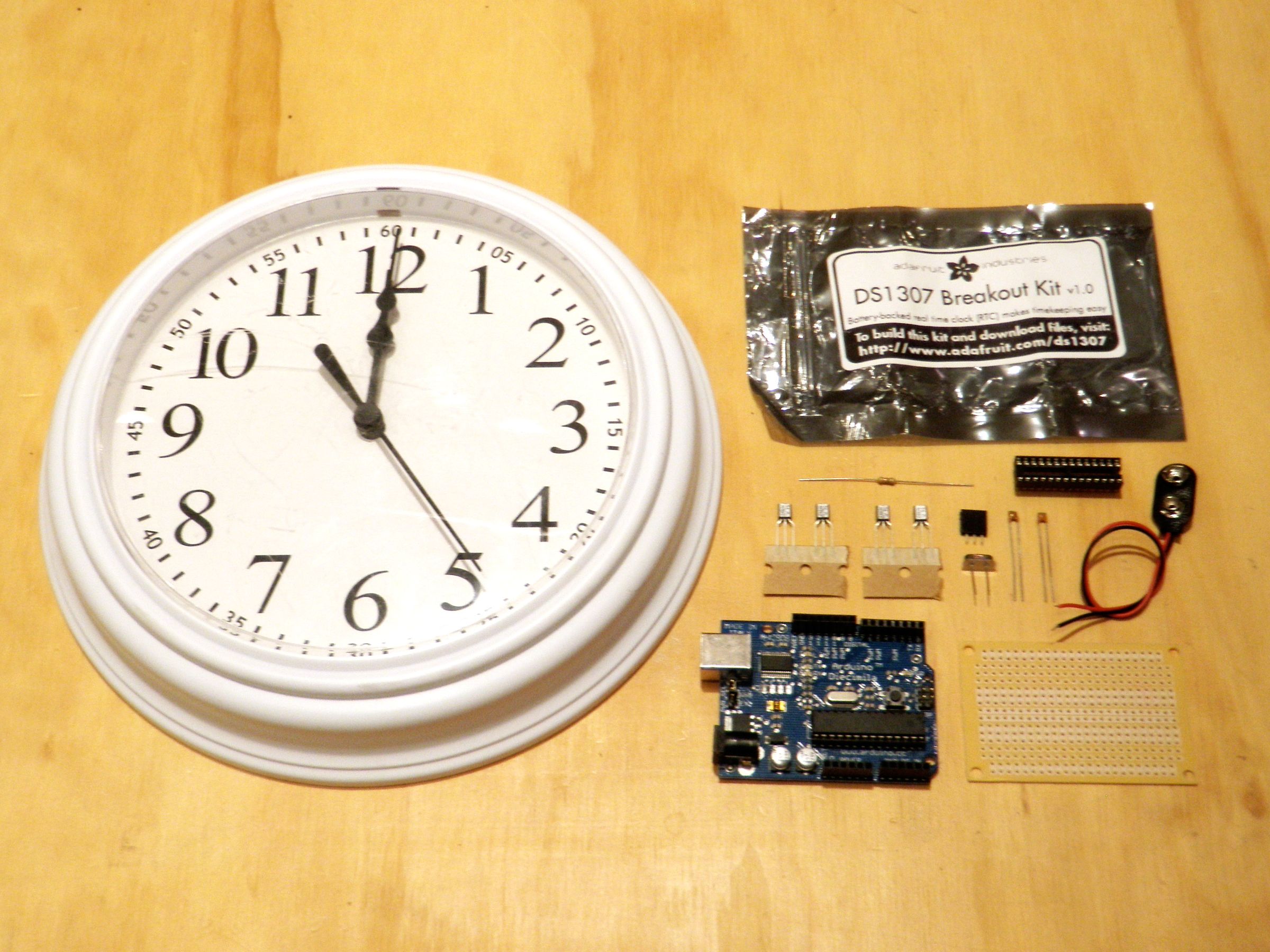 Lunchtime Clock : 9 Steps (with Pictures) - Instructables