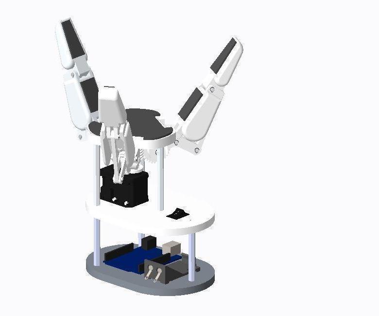 Robotic Three Finger Gripper : 6 Steps (with Pictures) - Instructables