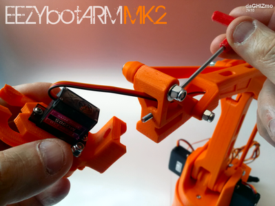 EEZYbotARM Mk2 - 3D Printed Robot : 8 Steps (with Pictures) - Instructables