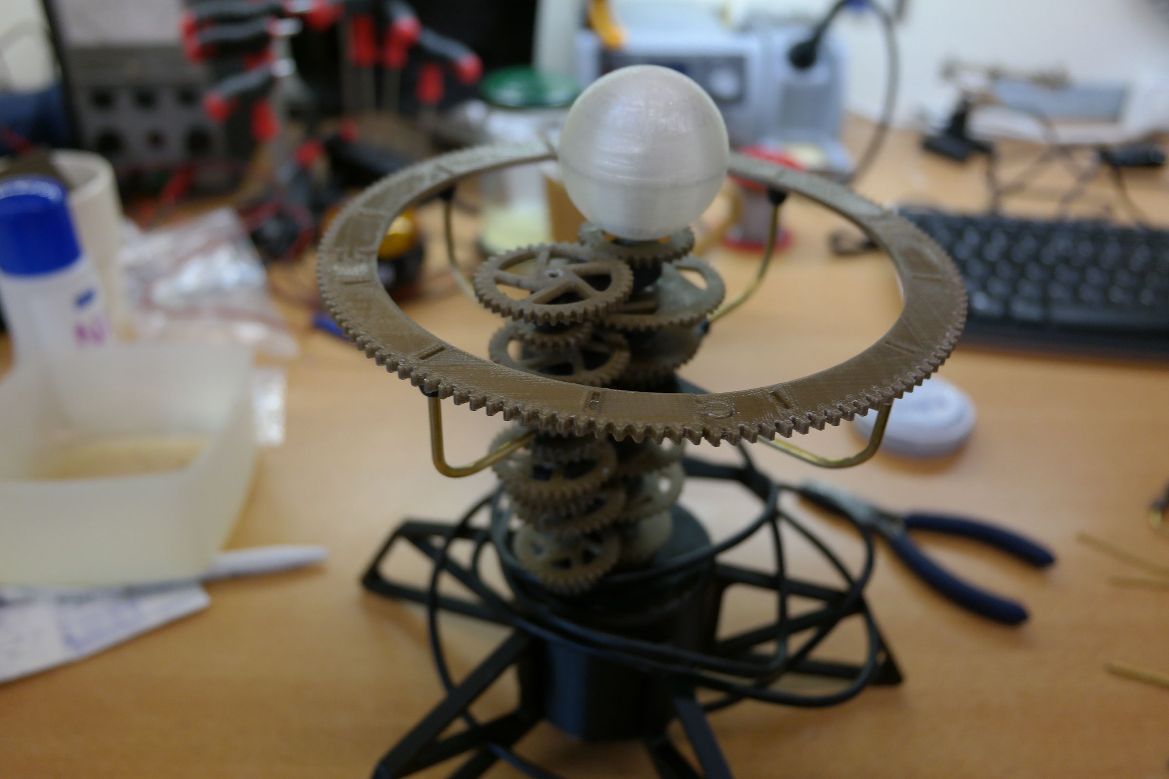 Solar System Orrery (3D Printed) : 13 Steps (with Pictures) - Instructables