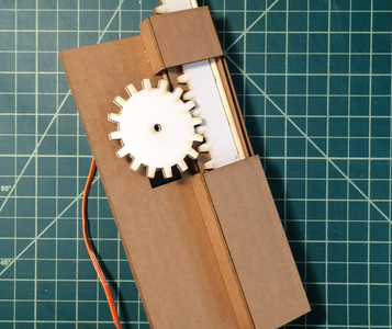 Linear Motion by Rack and Pinion : 8 Steps (with Pictures) - Instructables