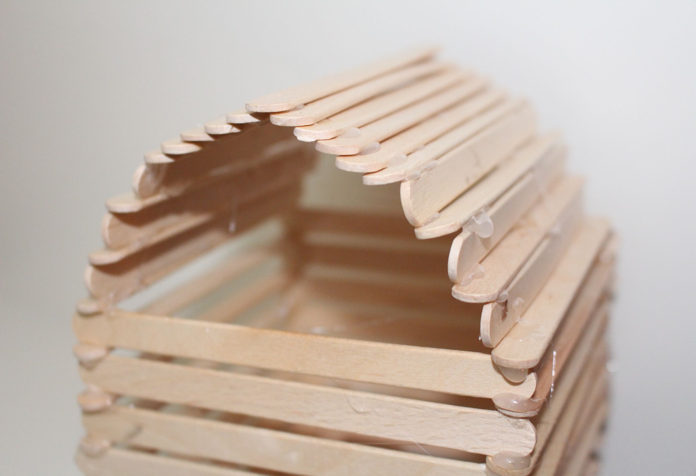 Popsicle Stick Birdhouse : 8 Steps (with Pictures) - Instructables