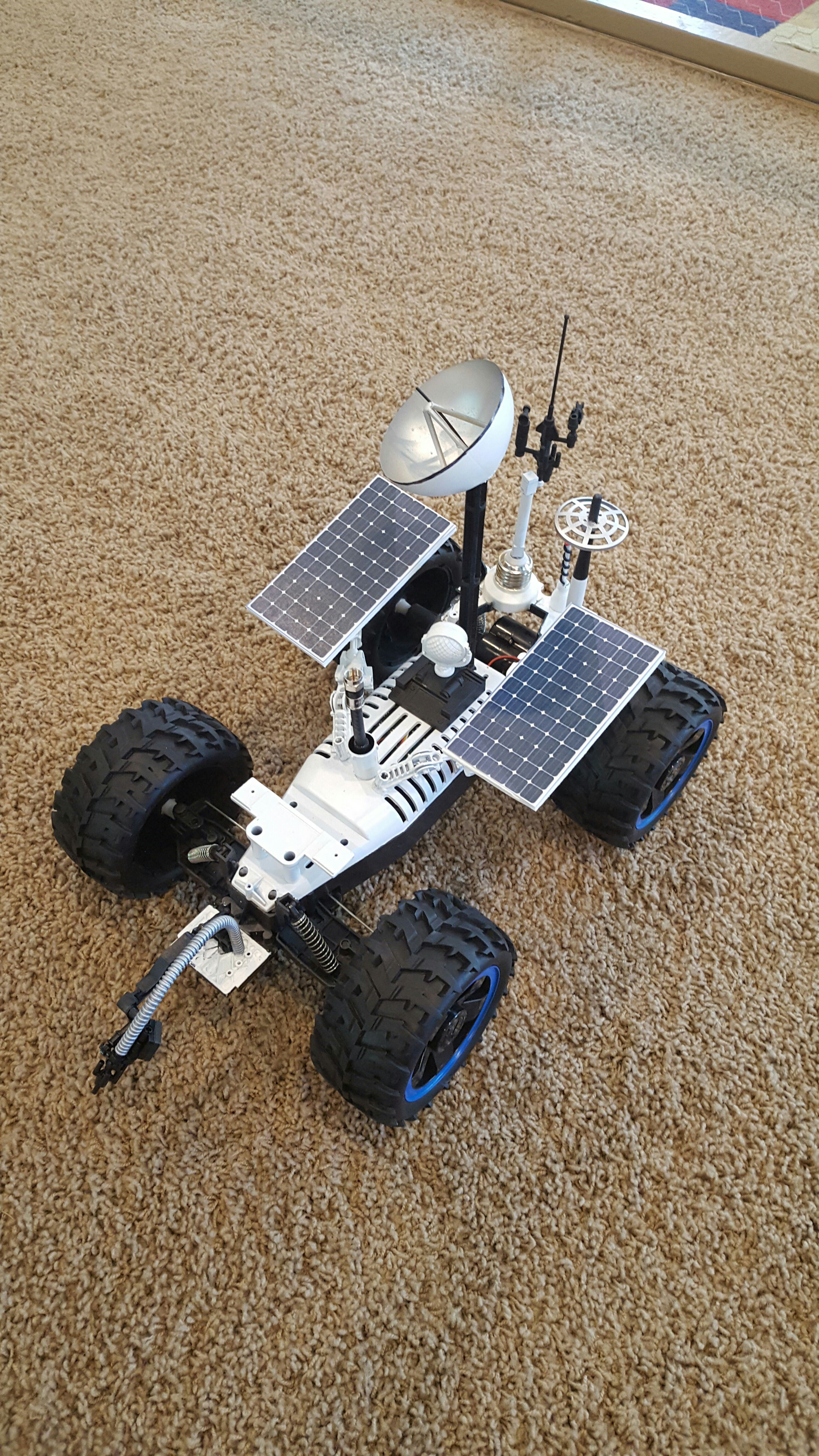 Remote Controlled Mars Rover W/ Android App : 14 Steps (with Pictures ...