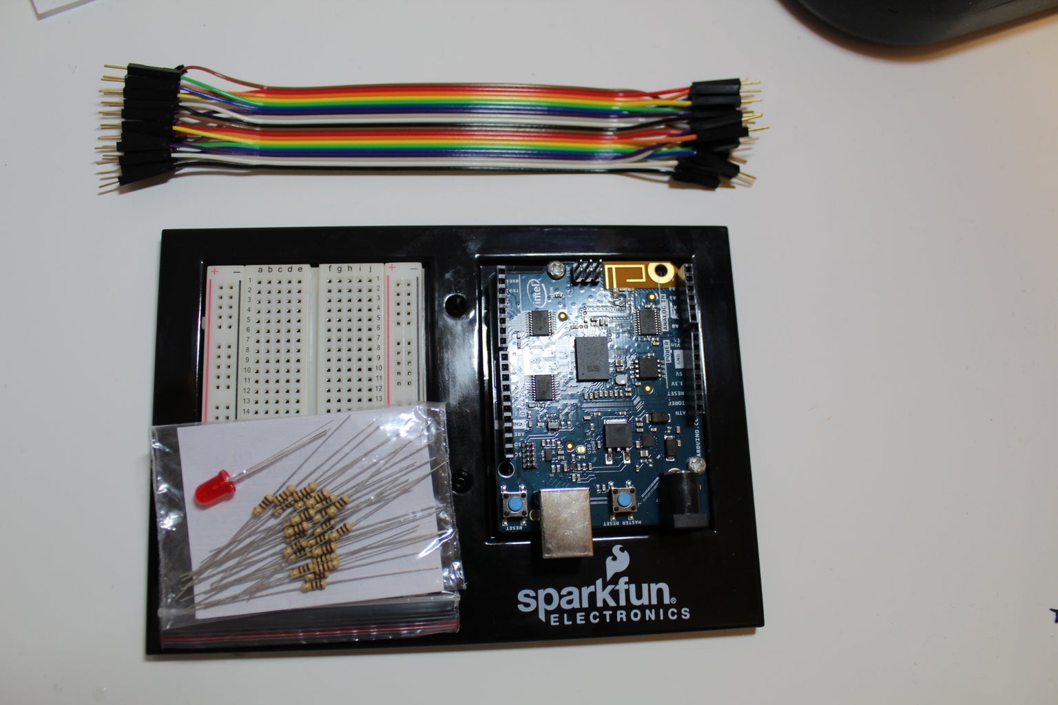 Control Led Blink Rate With Potentiometer 4 Steps Instructables