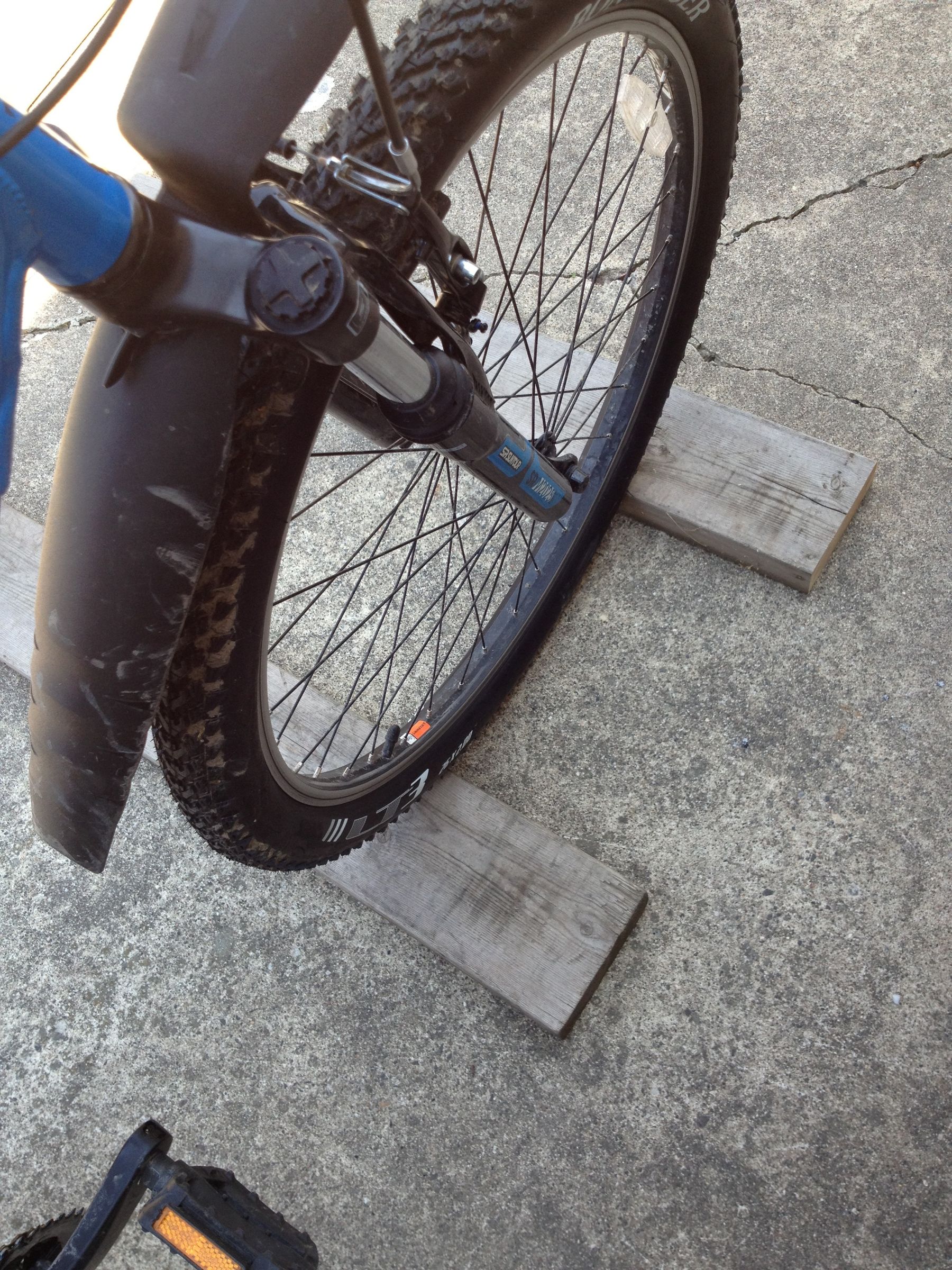 Wood Bike Rack : 5 Steps - Instructables