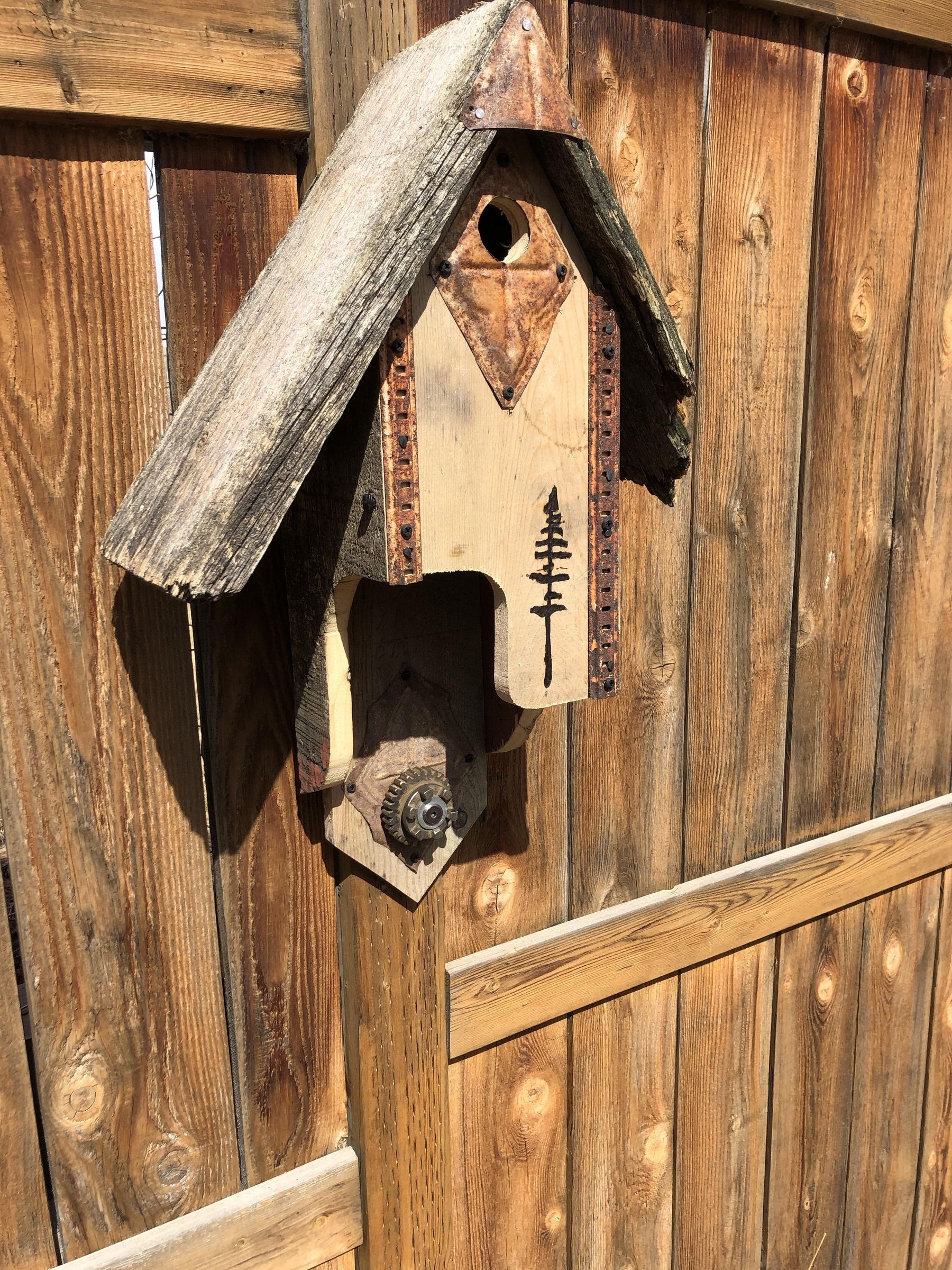 Rustic Birdhouse : 7 Steps (with Pictures) - Instructables
