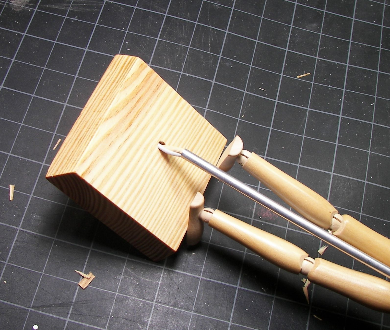 Wood Manikin Figure Lamp With IPad - a DIY Tutorial : 10 Steps (with ...