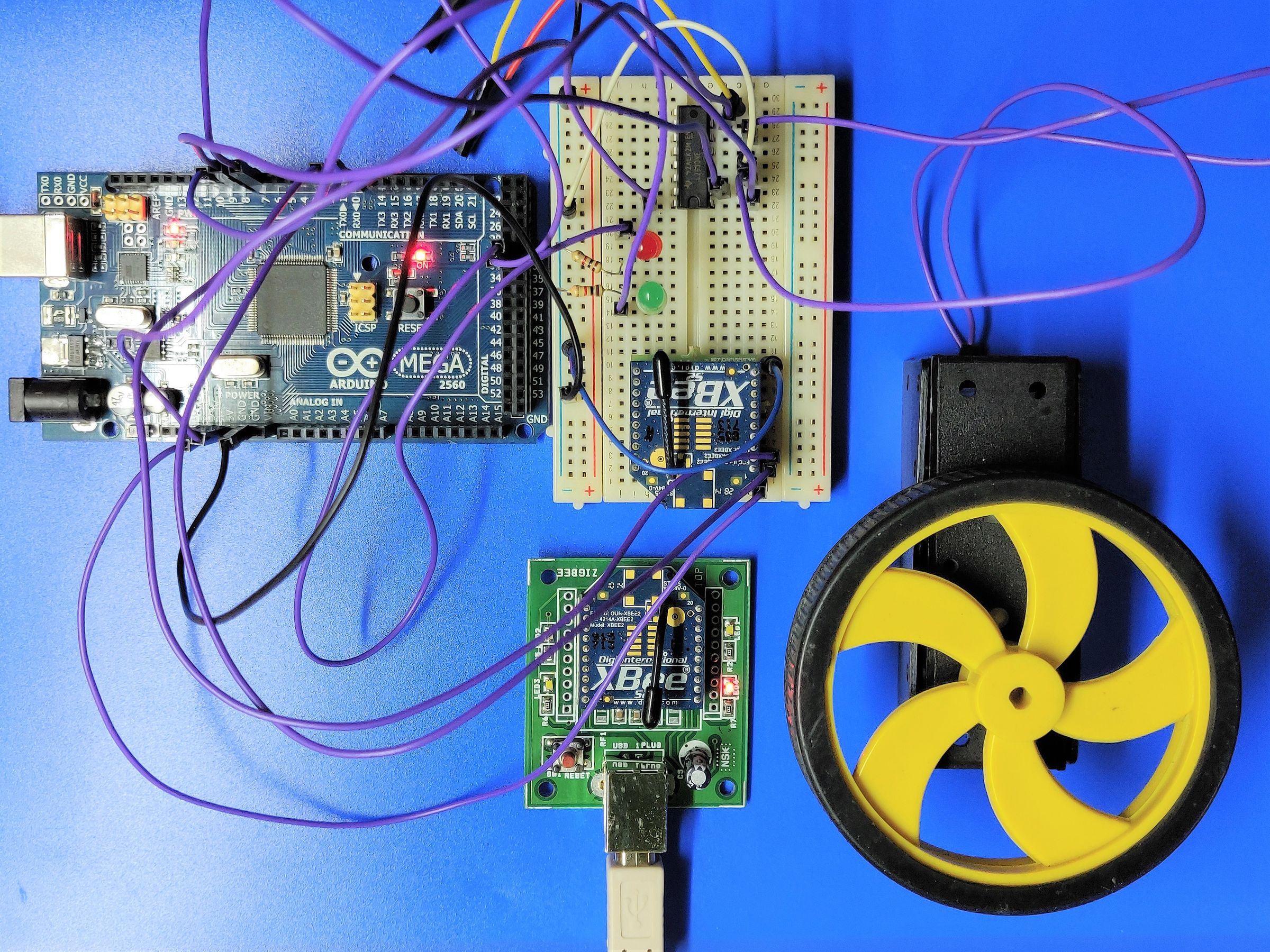 XBEEs + Python (pySerial) + Arduino + DC Motor : 18 Steps - Instructables