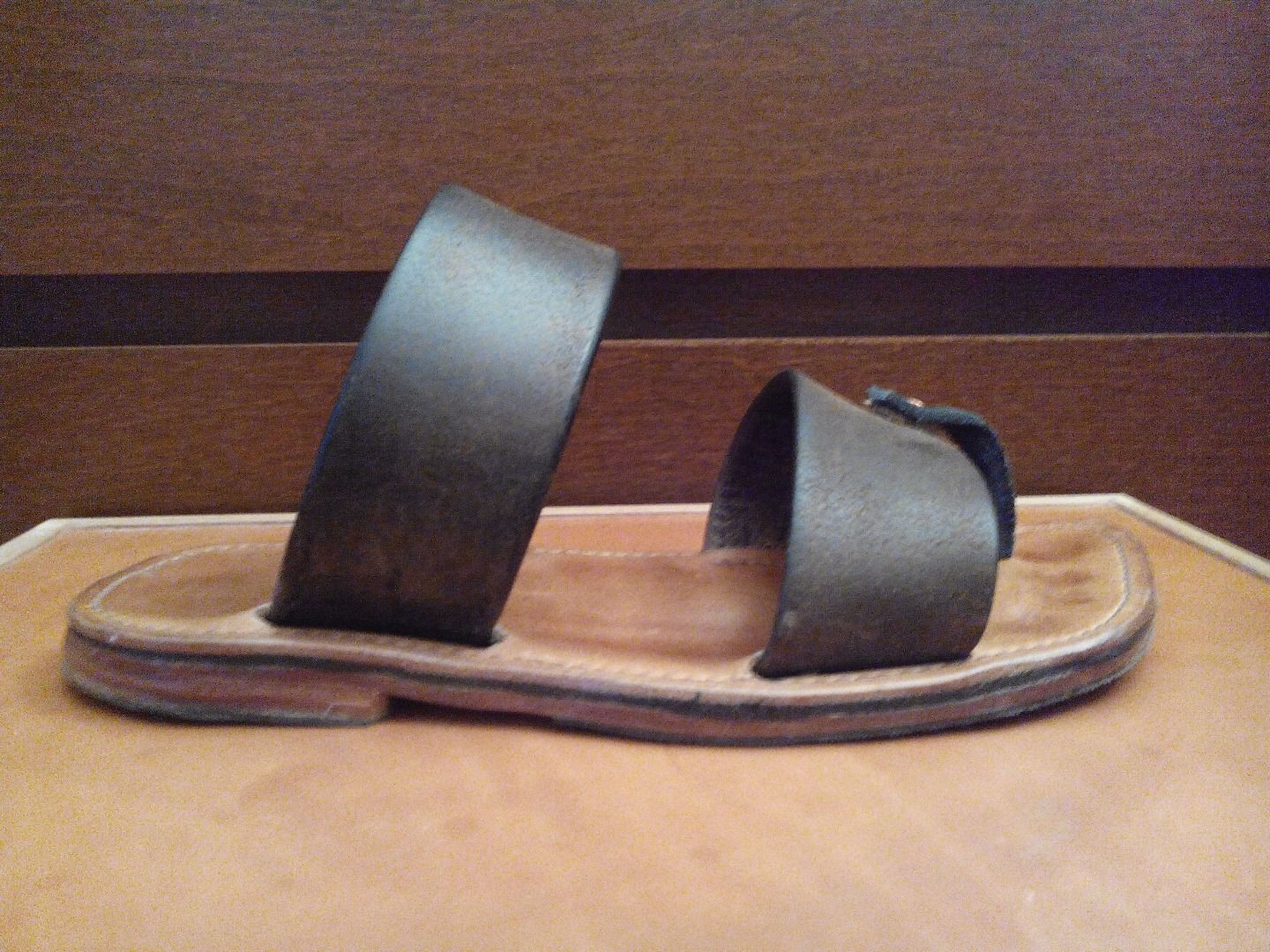 My First Diy-measure-made Leather Sandals. : 8 Steps (with Pictures ...