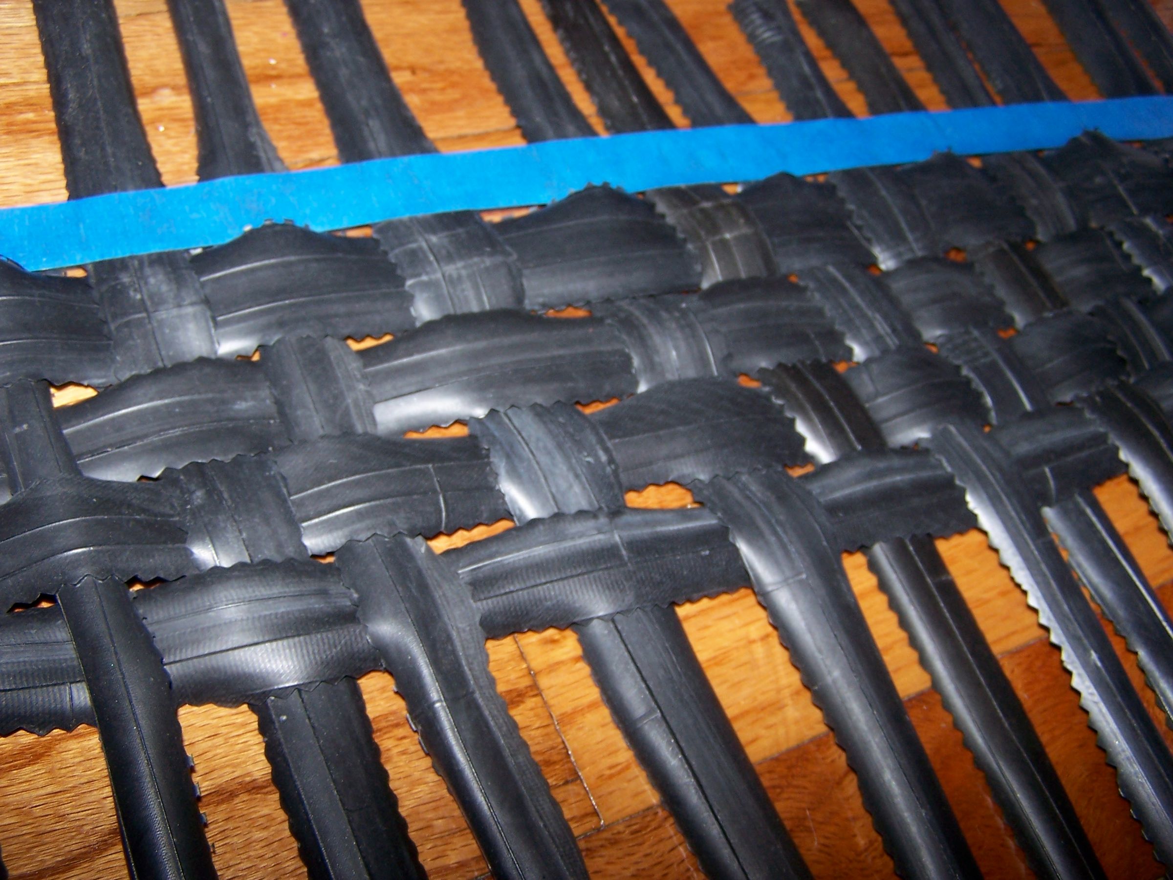 Bike Tire Tube Rug : 5 Steps - Instructables