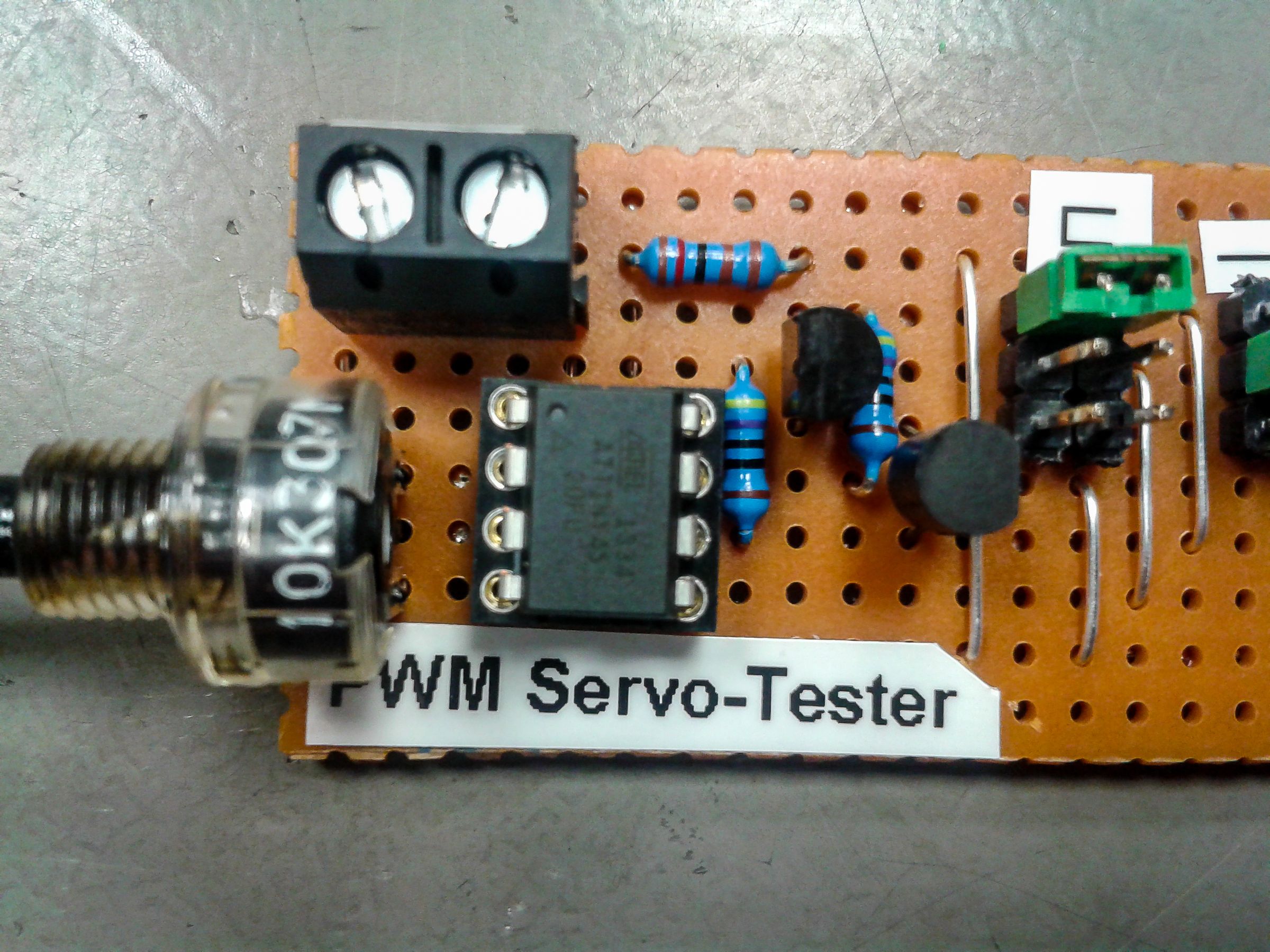 Attiny25/45/85 PWM Generator and Servo Tester! Updated Code! : 10 Steps ...