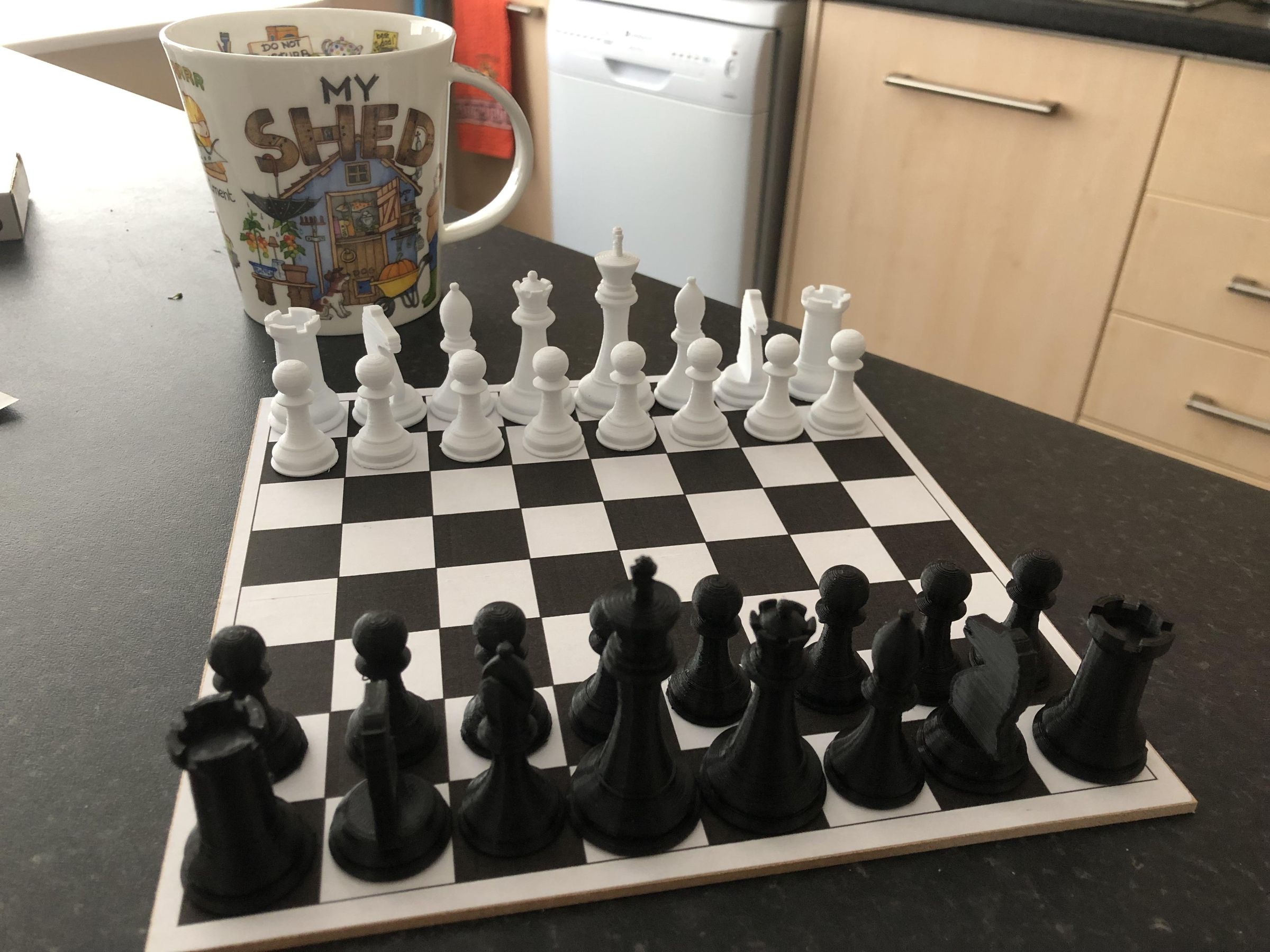 Chess Pieces 3D Printed Designed With Fusion 360 : 4 Steps (with ...