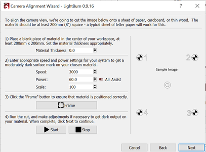 Lightburn With Camera - Laser Object Alignment and Tracing : 7 Steps - Instructables
