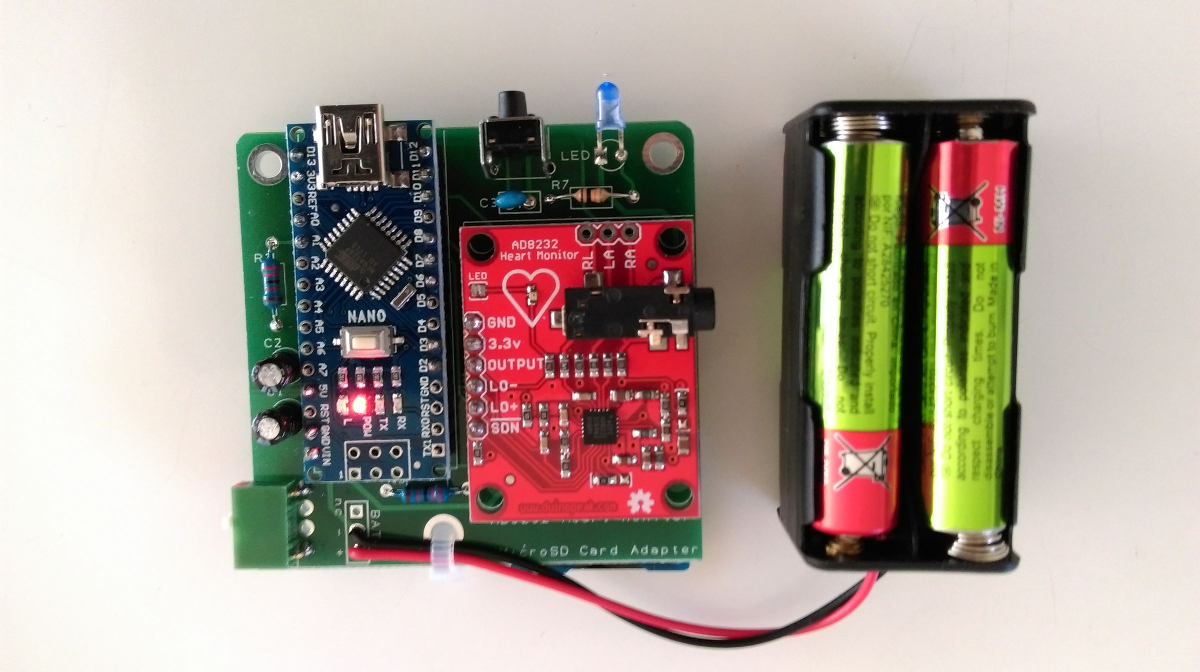 ECG Logger - a Wearable Cardiac Monitor for Long-Term Data Acquisition ...