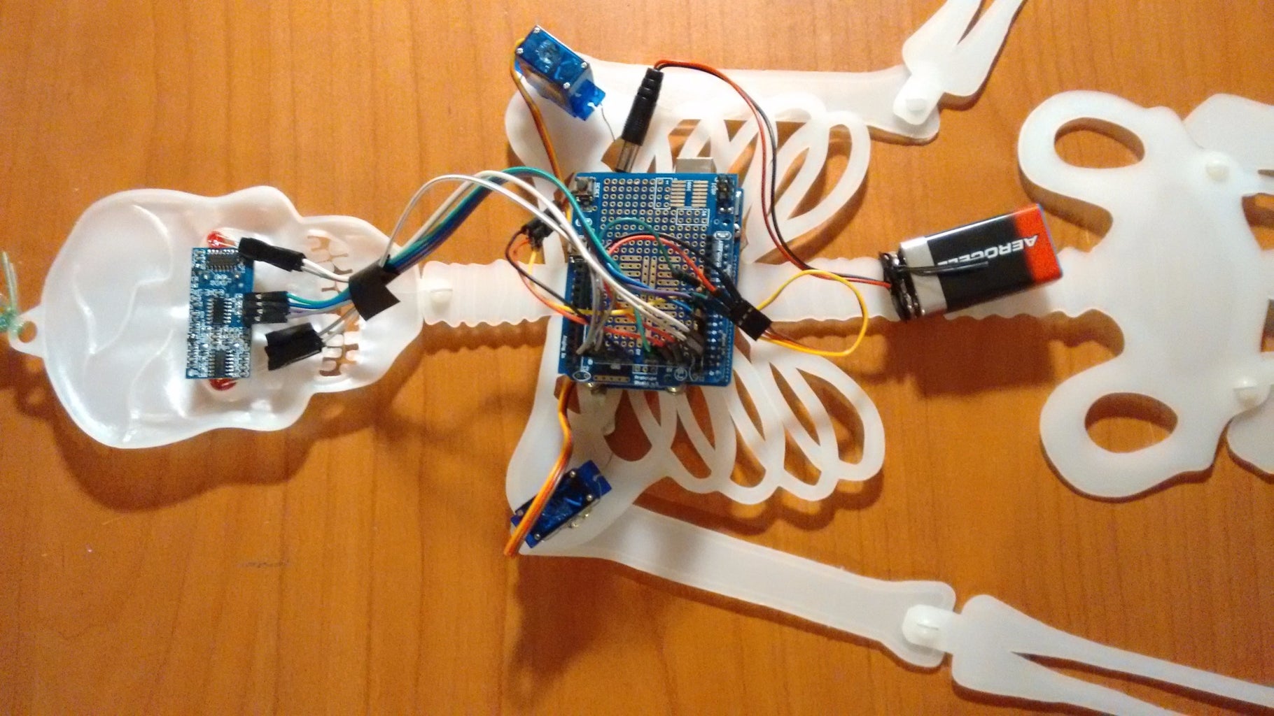 Halloween Arduino Skeleton With Pictures Instructables