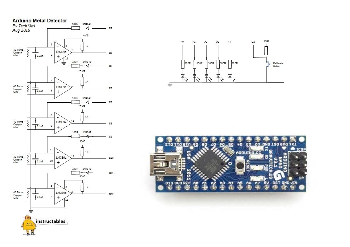 Arduino Metal Detector : 6 Steps (with Pictures) - Instructables