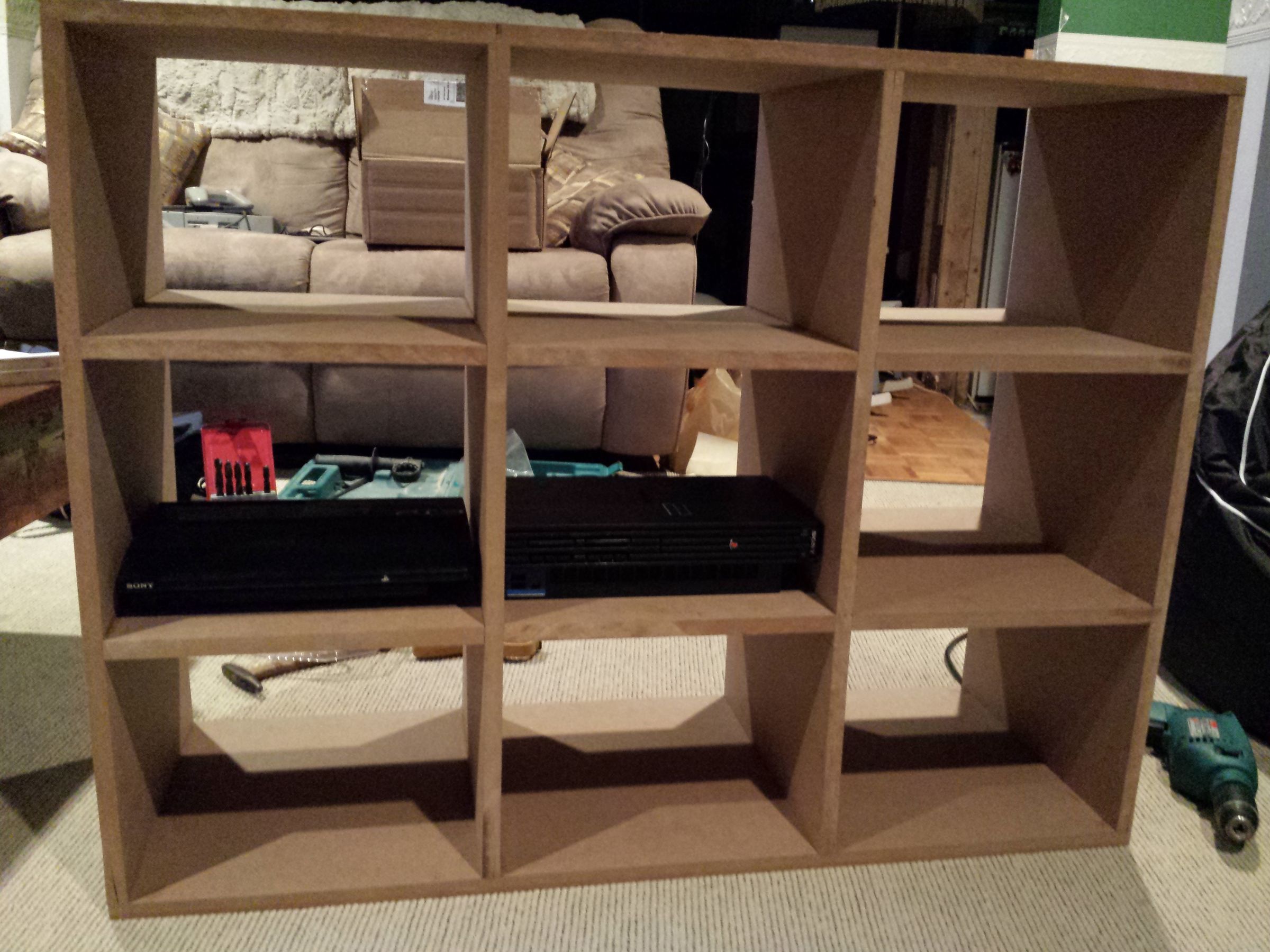 Console Gaming Shelf : 10 Steps (with Pictures) - Instructables