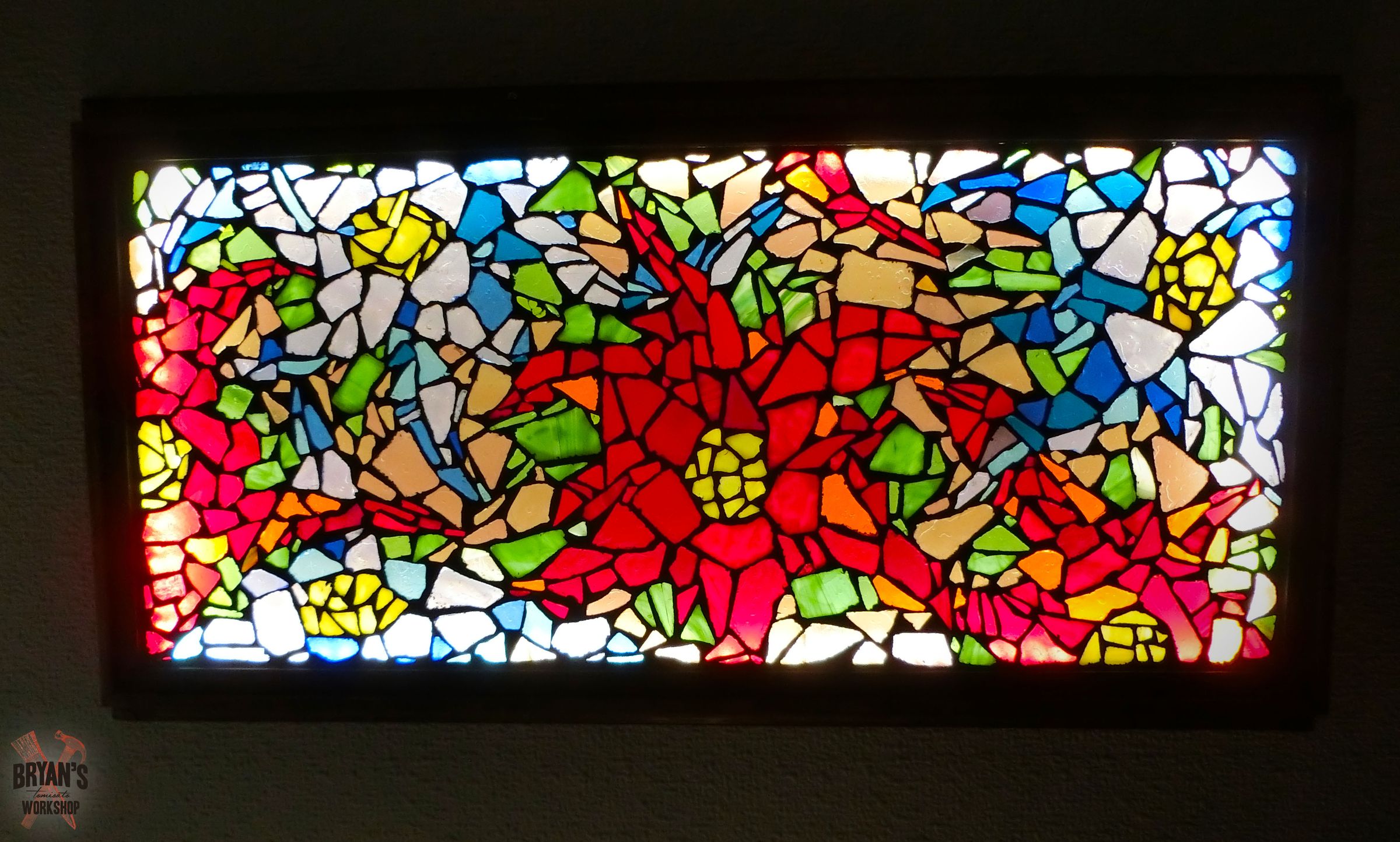 Mosaic Glass Light : 12 Steps (with Pictures) - Instructables