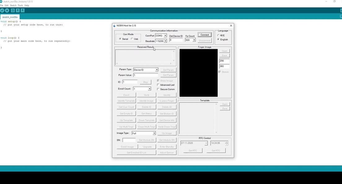 Interfacing Capacitive Fingerprint Sensor With Arduino UNO : 7 Steps ...
