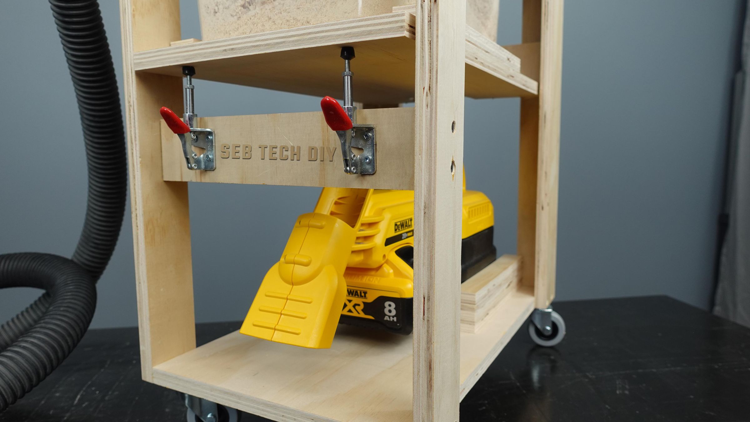 Cordless Dust Collector Cart : 19 Steps (with Pictures) - Instructables
