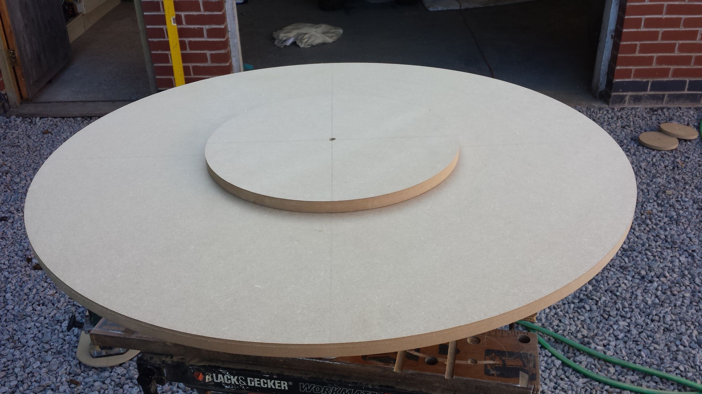 360 Rotating Platform With Fixed Central Platform : 8 Steps (with ...