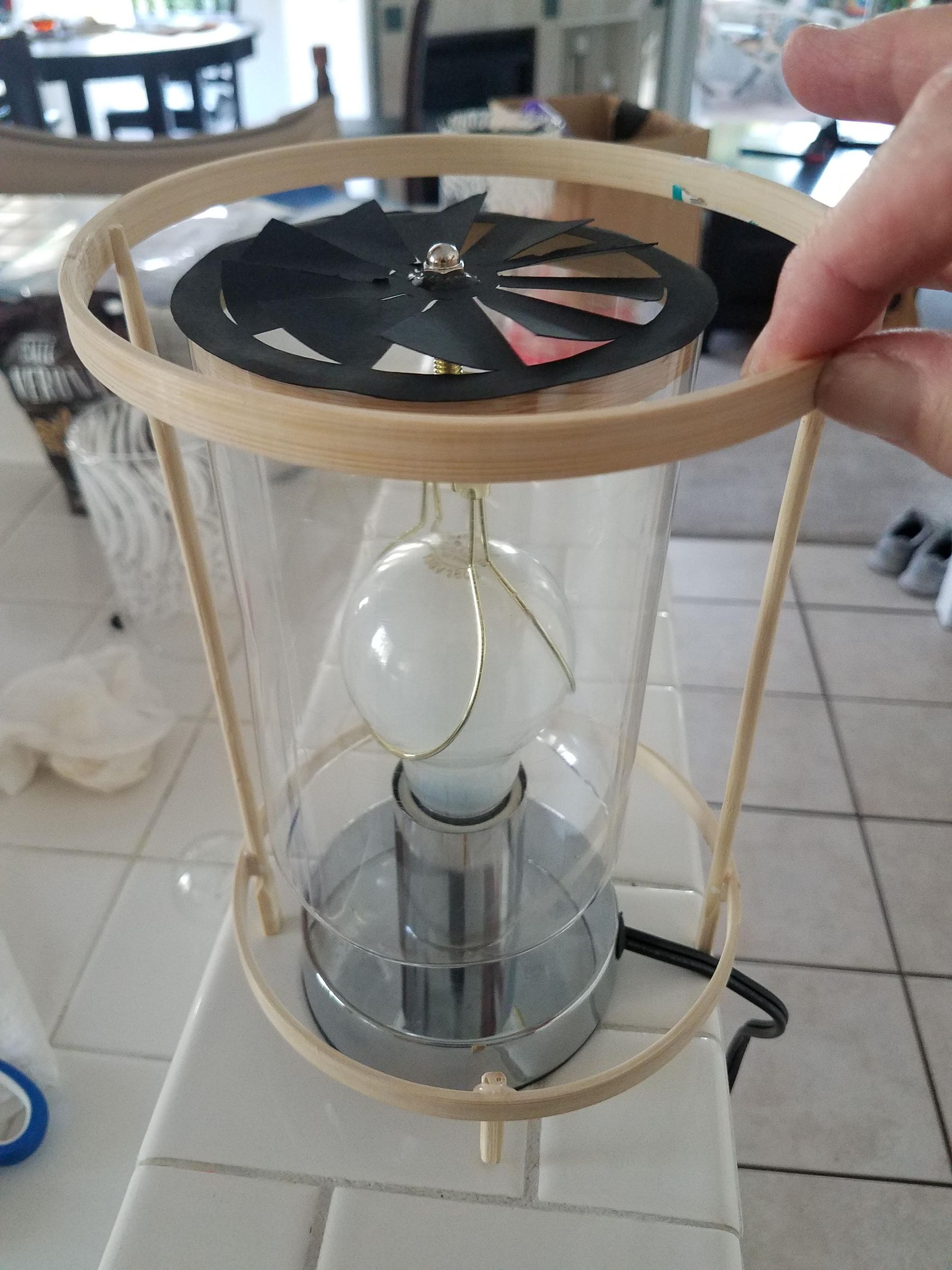 Psychedelic 70s Motion Lamp : 8 Steps (with Pictures) - Instructables