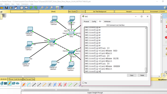 Como Crear Y Configurar Vlans Usando Switch Cisco Packet Tracer My