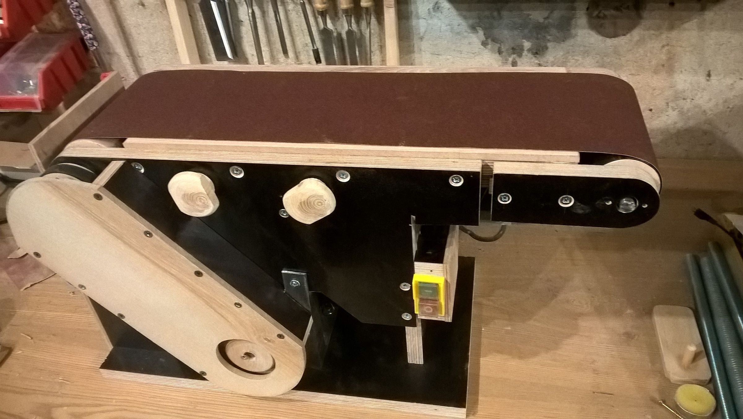 Make Your Own Sanding / Linisher Belts : 6 Steps (with Pictures ...