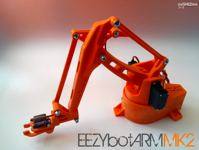 EEZYbotARM Mk2 - 3D Printed Robot : 8 Steps (with Pictures) - Instructables
