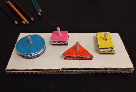 Cardboard Geometric Shape Puzzle : 8 Steps - Instructables