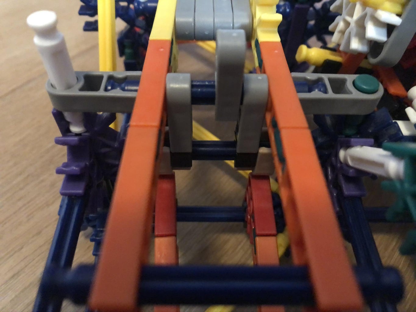 4 Way Path Seperator For Knex Ball Machines 11 Steps Instructables