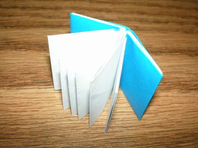 Origami Mini Book : 5 Steps - Instructables