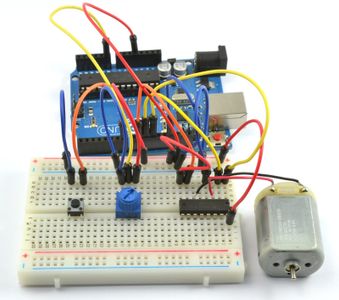 Arduino DC Motor Speed and Direction L293D : 6 Steps - Instructables