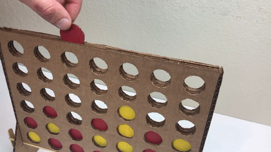 Connect 4, Simple DIY From Cardboard : 4 Steps - Instructables