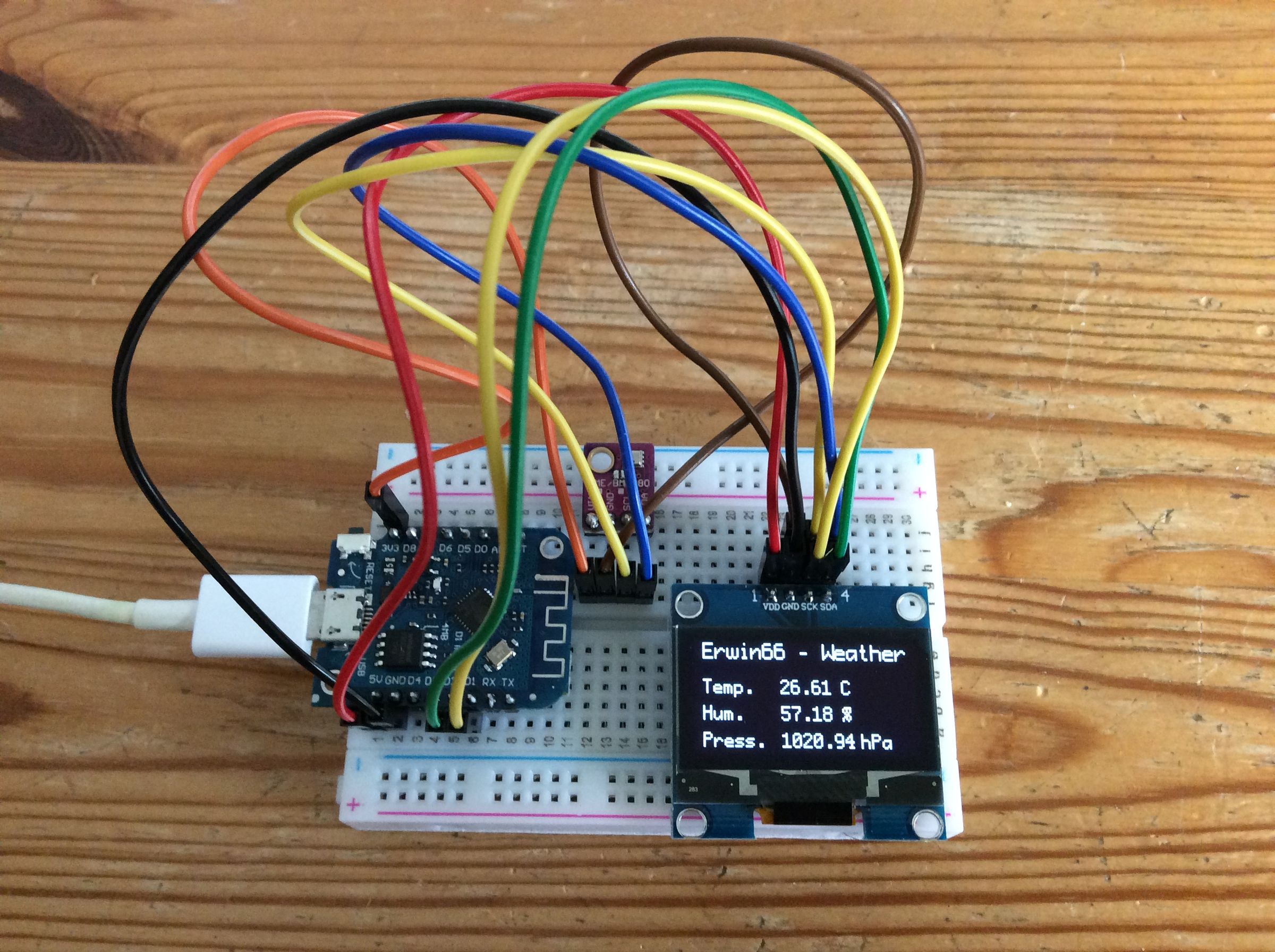 How to Make Pocket Sized IoT Weather Station : 7 Steps (with Pictures ...