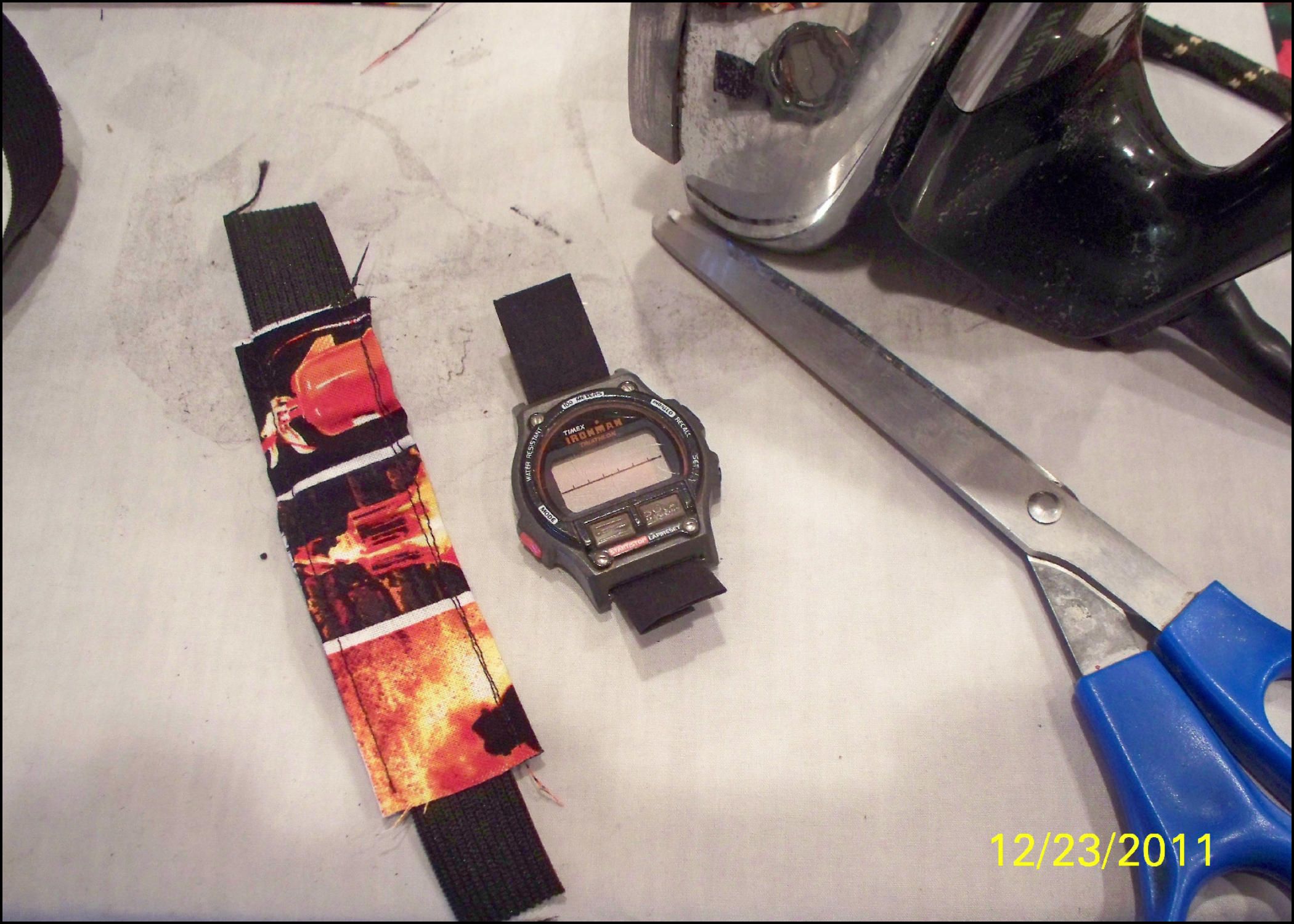 Make Your Own Fabric Watch Band(s) : 6 Steps (with Pictures ...