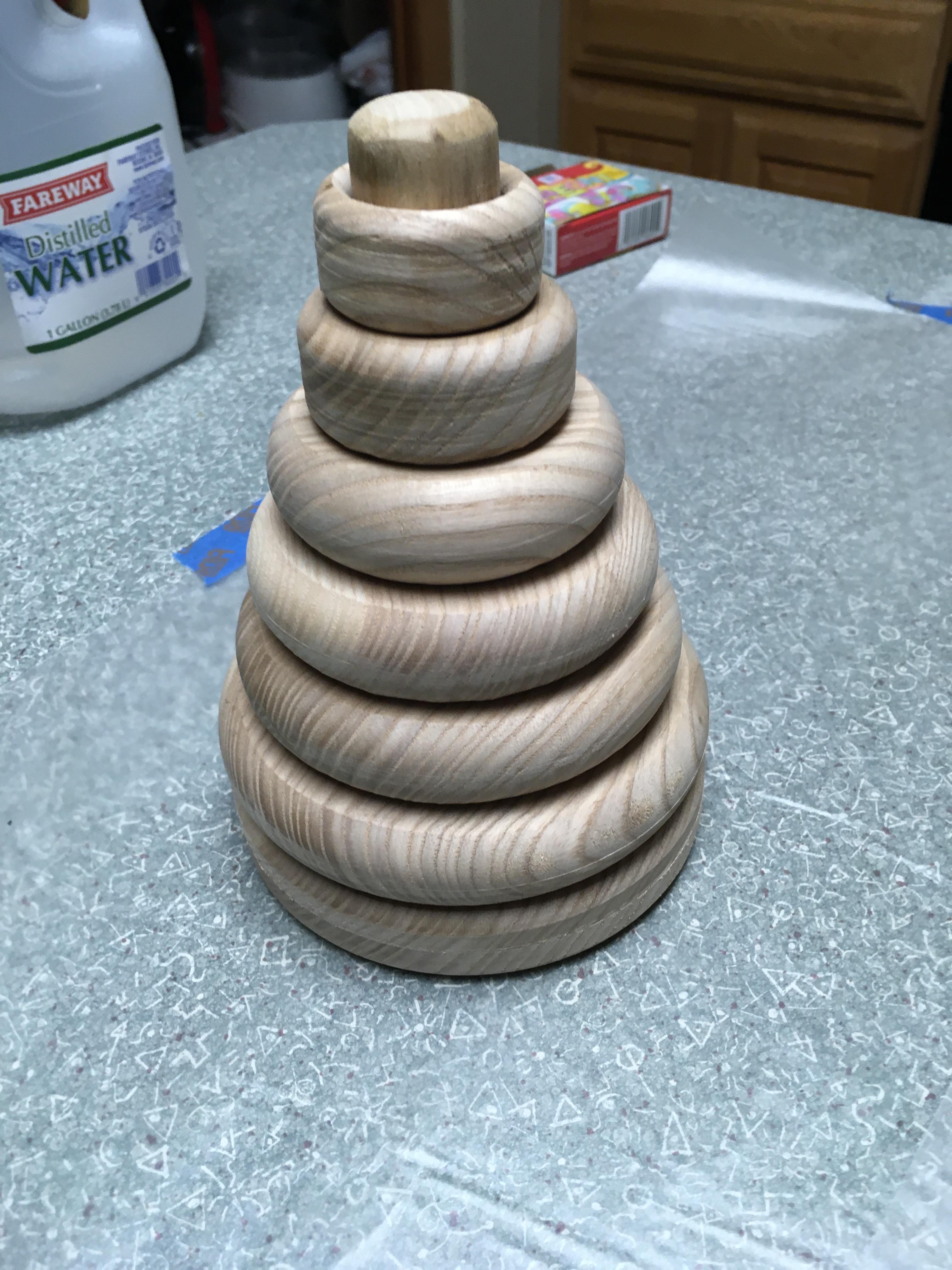 Stacking Ring Toy : 5 Steps (with Pictures) - Instructables