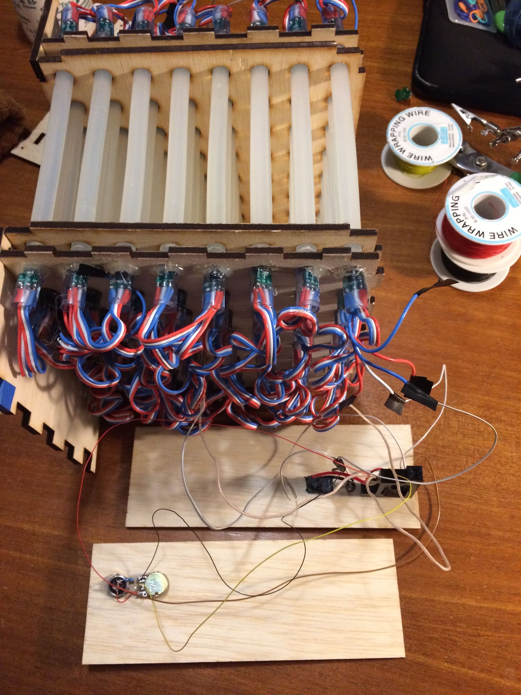 "Fiber Optic" LED Matrix : 9 Steps (with Pictures) - Instructables