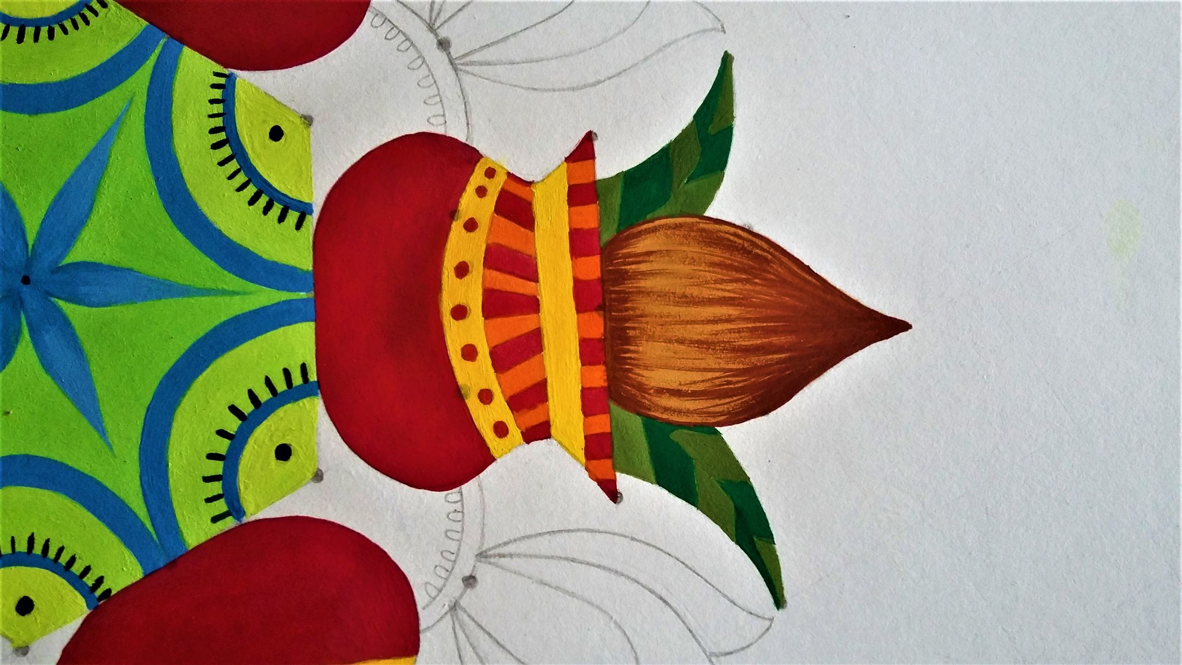 KOLAM PAINTING!! : 8 Steps - Instructables