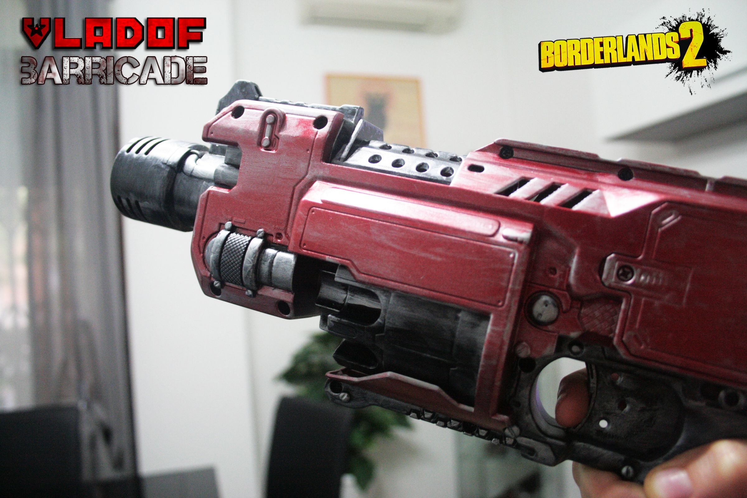 Nerf Barricade Borderlands 2 Vladof Gun Prop : 12 Steps (with Pictures ...