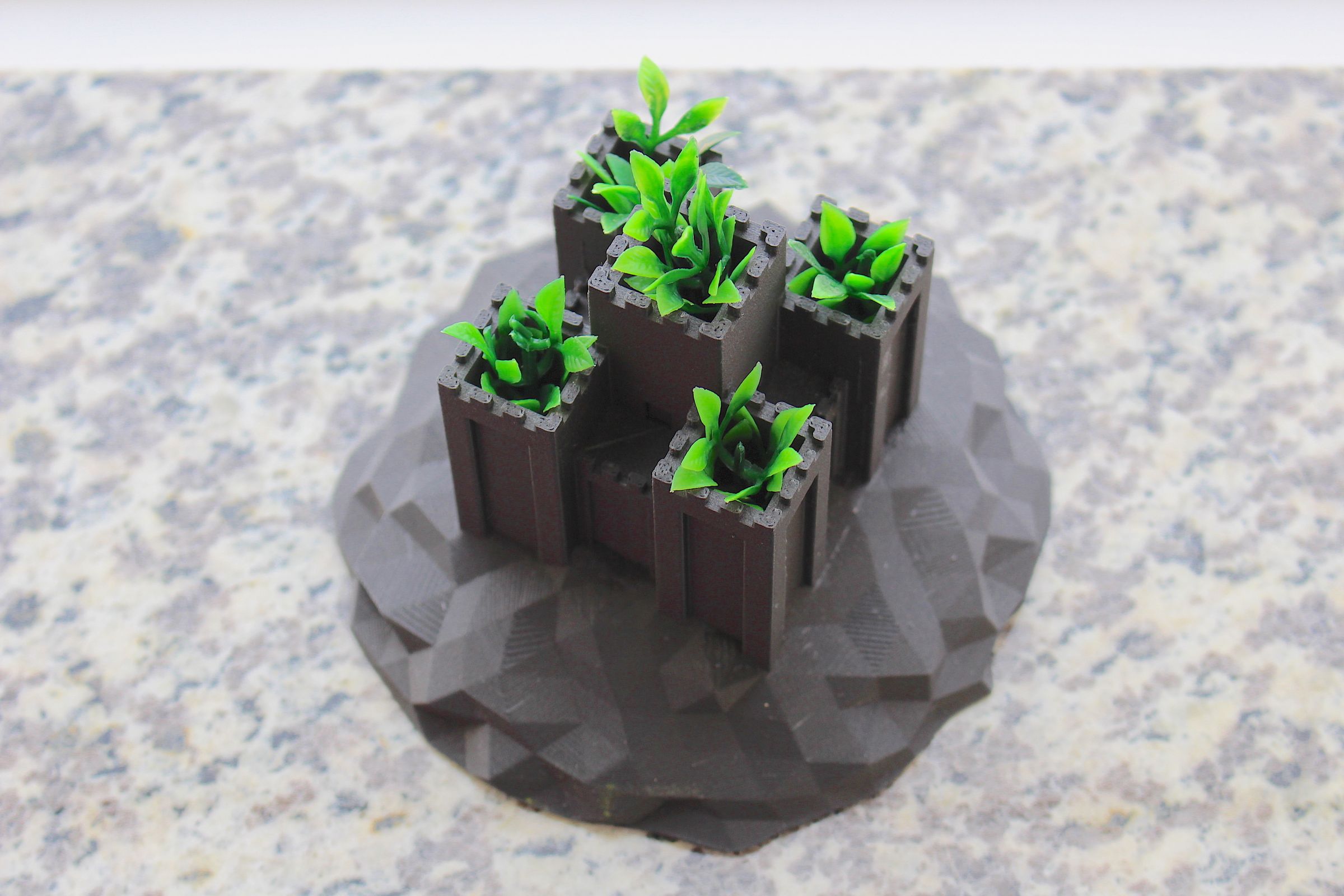 3D Printed Castle Planter (TinkerCAD) : 8 Steps (with Pictures ...