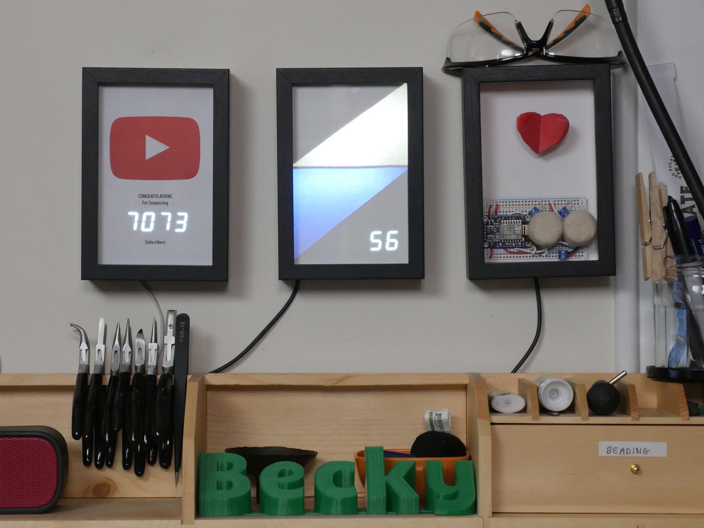 YouTube Subscriber Counter (Under 10K) : 5 Steps (with Pictures ...