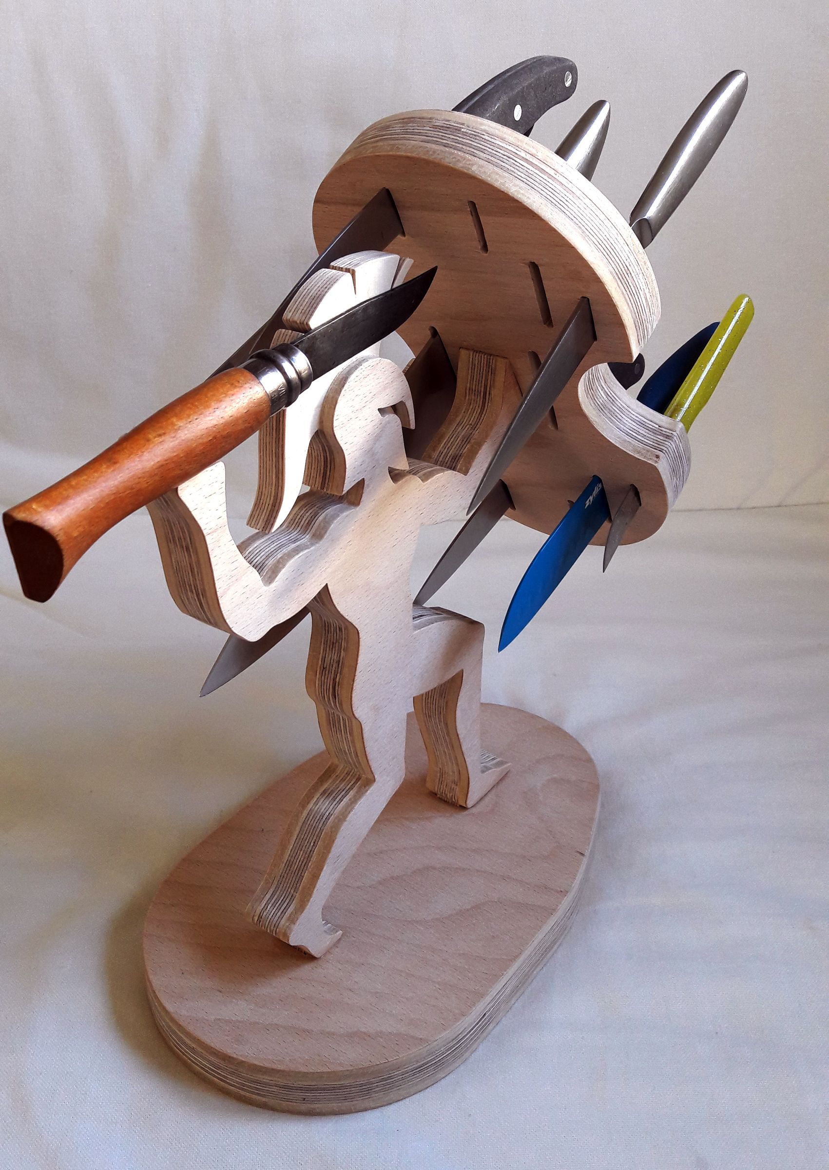 Knife Block - Warrior : 7 Steps (with Pictures) - Instructables