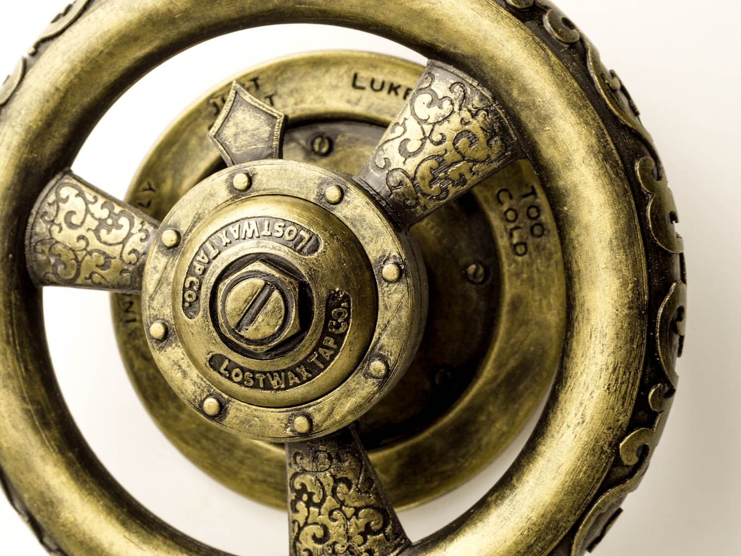 3D Printing Project: Steampunk Tap Valve Handle : 21 Steps (with ...