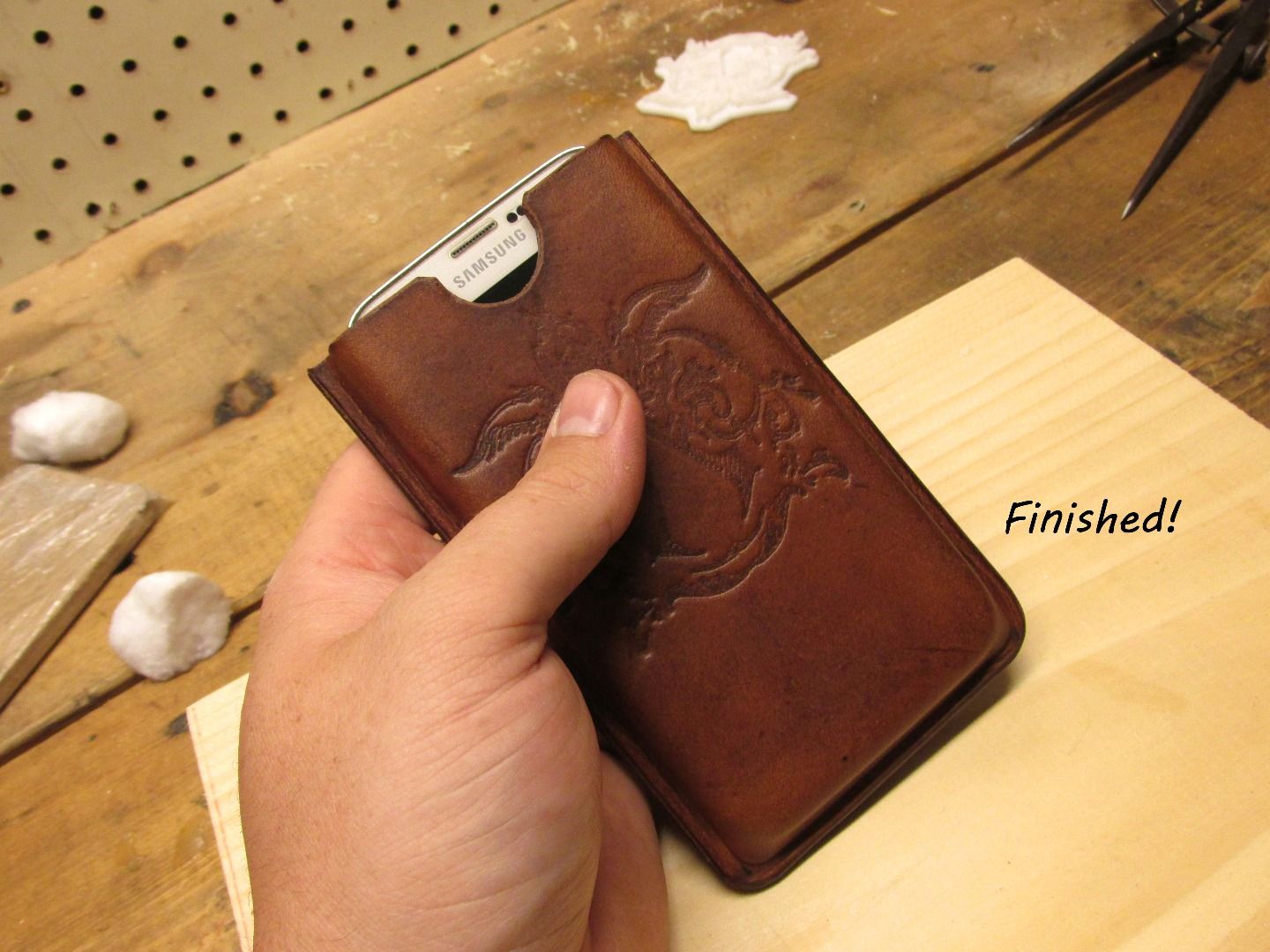 Wet Formed Leather Phone Case : 11 Steps (with Pictures) - Instructables