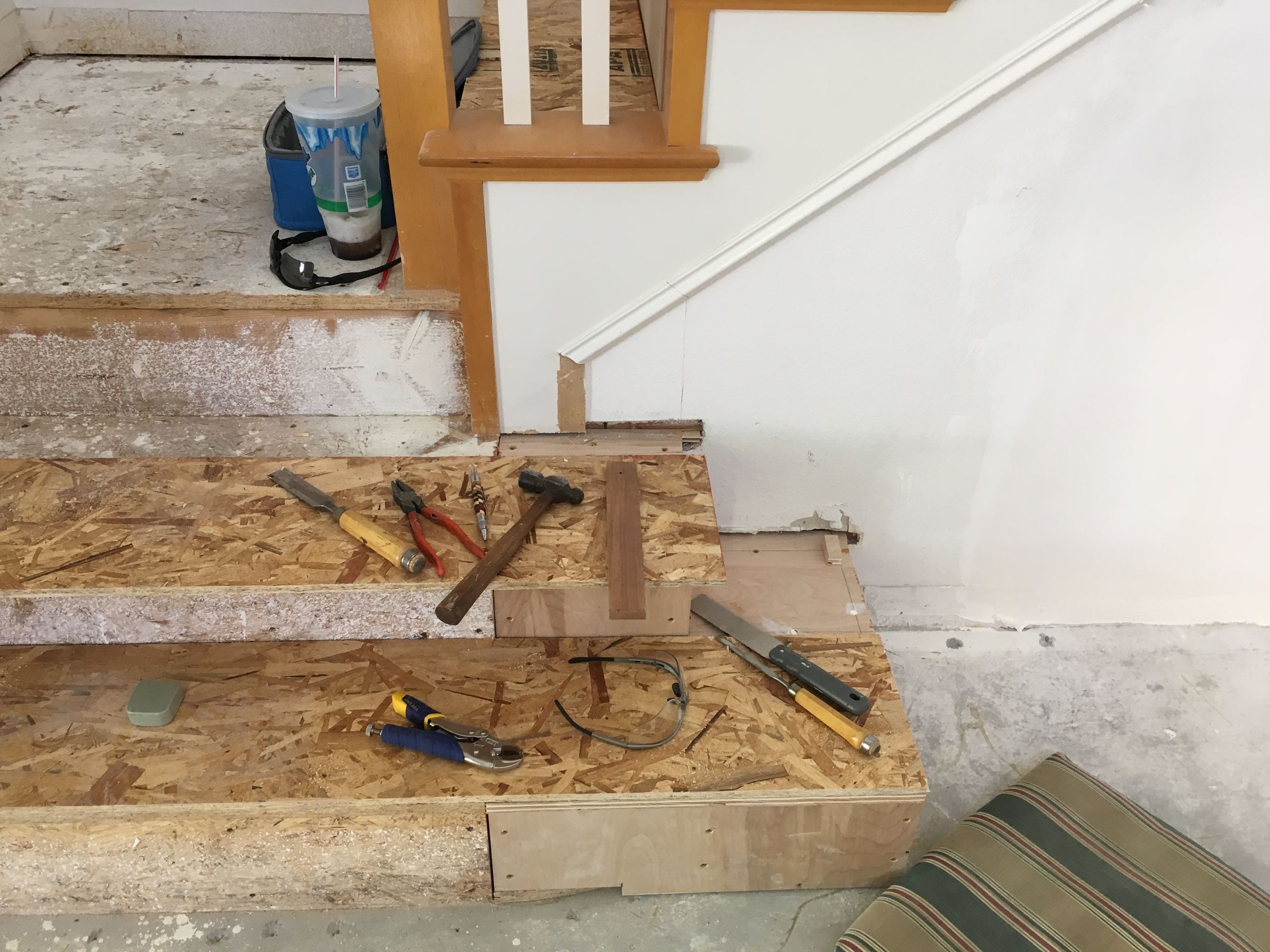 Converting an Old Staircase to Look New and Modern : 16 Steps (with ...