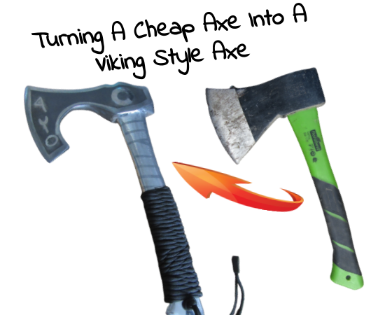 Turning a Cheap Axe Into a Viking Style Axe : 10 Steps (with Pictures ...